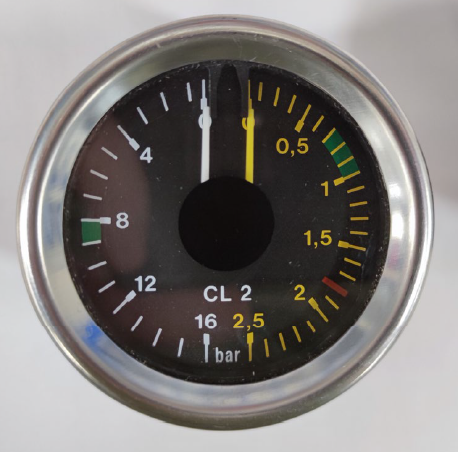 Manometer Double Reading Dia 60