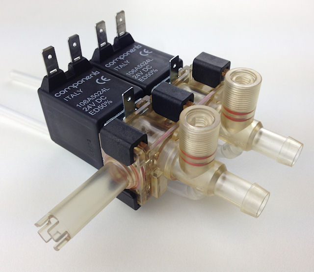 Trio Double Outlet Valve 24VDC